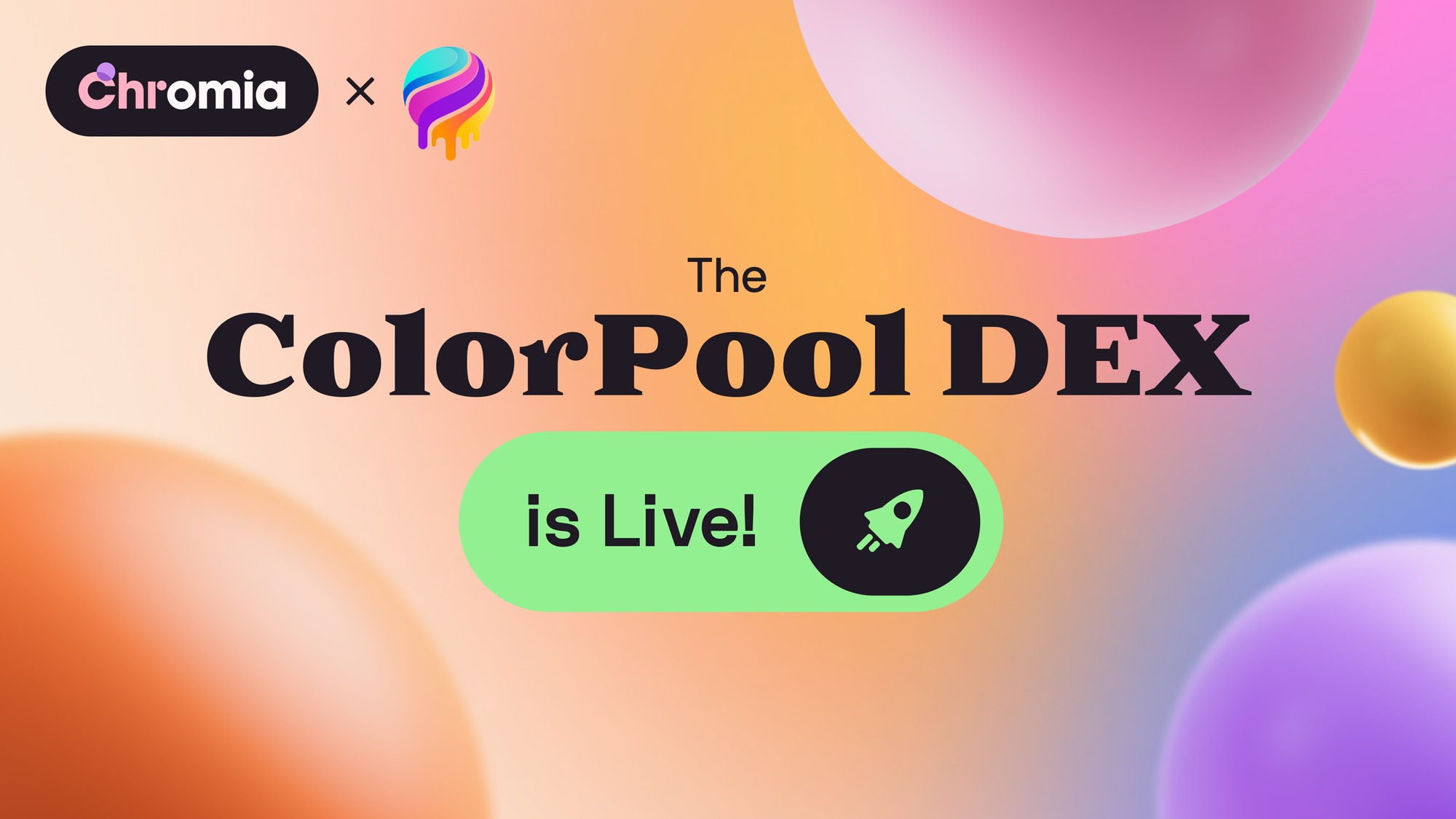 The ColorPool DEX is Live!