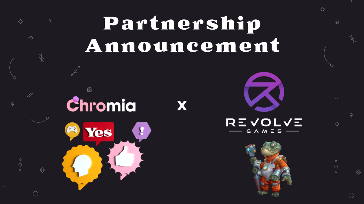 Revolve Games is joining The Chromia Ecosystem!